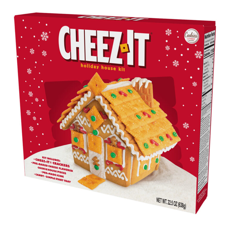 Cheez-It Holiday House House Kit - Packed (6) per case - 12895 ...